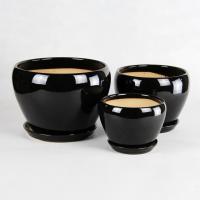 China Durable And Versatile Ceramic Pots Glossy Finish For Living Room for sale