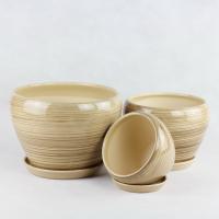 China Durable And Versatile Ceramic Pots Glossy Finish For Living Room for sale