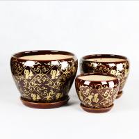 China Easy to Clean Ceramic Pots For Succulents And Cacti Various Sizes Available for sale