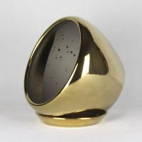 China QUANGUI QG-CM021 Glossy Ceramic Pot Round Small Indoor Planter Custom Color for sale
