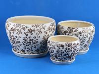 China Transform Your Garden With Our Stylish And Durable Ceramic Pots Shop Now for sale
