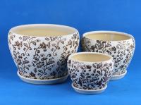 China Transform Your Garden With Our Stylish And Durable Ceramic Pots Shop Now for sale