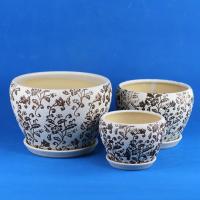 China Transform Your Garden With Our Stylish And Durable Ceramic Pots Shop Now for sale