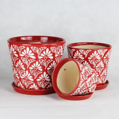China Beautiful And Functional Ceramic Pots For Your Garden And Home Decoration Needs for sale