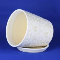 China Customizable Ceramic Pots For  Gardening In Different Colors for sale