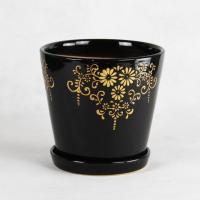 China Customizable Ceramic Pots For  Gardening In Different Colors for sale