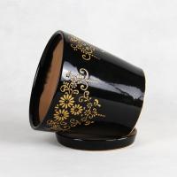 China Customizable Ceramic Pots For  Gardening In Different Colors for sale