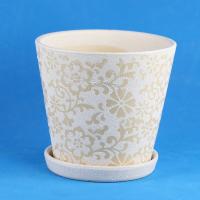 China Customizable Ceramic Pots For  Gardening In Different Colors for sale