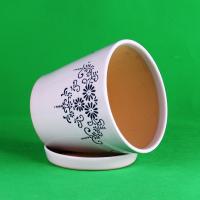 China Customizable Ceramic Pots For  Gardening In Different Colors for sale