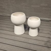 China Fiber Clay Reinforced Clay Planter Waterproof And Fireproof for sale