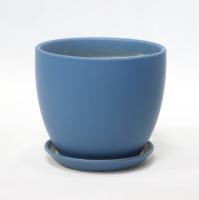 China QUANGUI QG-CM021 Modern Glossy Ceramic Pot with Drainage Hole for Indoor Plants for sale