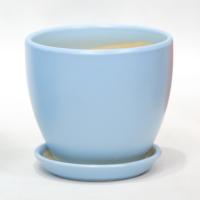 China QUANGUI QG-CM021 Modern Glossy Ceramic Pot with Drainage Hole for Indoor Plants for sale