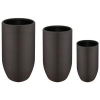 China Fiber Clay Planter D440x390mm Frost Resistant Custom Color for Patio Garden for sale