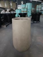 China Fiber Clay Planter D440x390mm Frost Resistant Custom Color for Patio Garden for sale