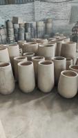 China Fiber Clay Planter D440x390mm Frost Resistant Custom Color for Patio Garden for sale