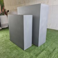 China Frost Resistant Round Fiber Clay Planter D440x390mm for Hotel Garden for sale