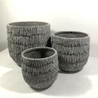 China Texture Surface GRC Flower Planters Long-Lasting Beautiful For Your Garden for sale