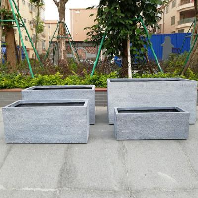 China Experience The Perfect Combination Of Style And Function With Fiber Clay Planters for sale