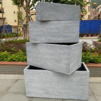 China Experience The Perfect Combination Of Style And Function With Fiber Clay Planters for sale