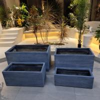 China Experience The Perfect Combination Of Style And Function With Fiber Clay Planters for sale