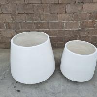 China Fiber Clay Planter For Business Needs Durable And Stylish for sale