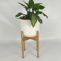 China Wholesale Fiber Clay Planter Round D440x390mm Powder Coated Modern Plant Pot for sale