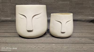 China Customed Fiber Cement Pot For Warmer And Camping Burners for sale