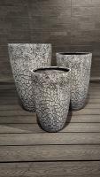China Fiber Clay Planter 450x750mm Texture Surface Frost Resistant for Charcoal Oven Barbecue for sale