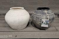 China Round Reinforced Clay Planter Durable And Functional For Your Garden Needs for sale