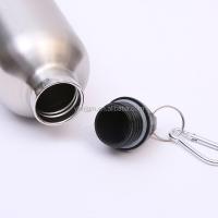 China Most Popular Give Away Top Quality Logo Custom Outdoor aluminum sports water bottle,500ml wholesale aluminum water bottle for sale