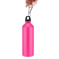 China Best Price Silver And White Coated Sublimation Souvenir Water Bottle for sale