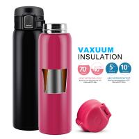 China BPA Free Eco-Friendly 500ml Stainless Steel Insulated Vacuum Thermos Water Bottle for sale