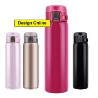 China BPA Free Eco-Friendly 500ml Stainless Steel Insulated Vacuum Thermos Water Bottle for sale