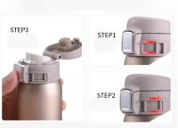China BPA Free Eco-Friendly 500ml Stainless Steel Insulated Vacuum Thermos Water Bottle for sale