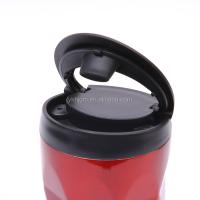 China Wholesale 450ML Diamond Shape Cup 304 Stainless Steel Insulated Tumbler/vacuum flask/thermos/coffee mug With ABS Lid for sale