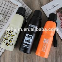 China New Design double wall stainless steel 18/8 Insulated vacuum water bottle thermos flask for sale