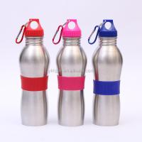 China Wholesale single wall stainless steel sports water bottle for sale