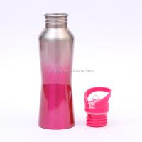 China Wholesale single wall stainless steel sports water bottle for sale