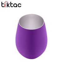 China Brand Customized Powder Coated Stainless Steel Ice Tumbler Mug for sale
