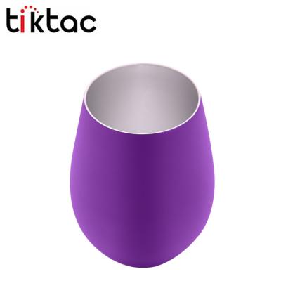 China Brand Customized Powder Coated Stainless Steel Ice Tumbler Mug for sale