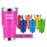 China Food Grade Private Label 30oz Thermos Tumbler Cups for sale