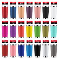 China Tiktac Different Colors Customized Blank Sublimation Tumbler for sale