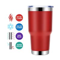 China Custom Logo High Quality 30 oz sublimation Stainless Steel Insulated Tumbler for sale