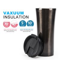China Hot Sale 500ml Double Wall Insulated Stainless Steel Coffee tea Mug With Logo for sale