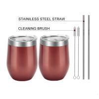 China Wholesale Hot Selling Custom logo Double Wall Stainless Steel 12oz Swig Wine Tumbler Cups In Bulk for sale
