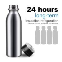 China Custom logo 500ml double wall thermos stainless steel insulated outdoor sport water bottle for sale