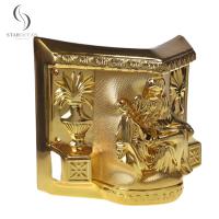 China Christian Style Coffin Corner #9 Hardware Set 4pcs Big Corner 8pcs Small Lugs for sale