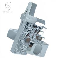 China Silver Custom Coffin Corner PP Material Coffin Accessories Funeral Supplies 12# for sale