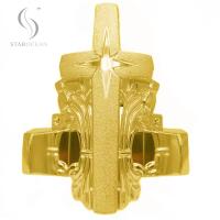 China 24K Gold Custom Coffin Corners Star Pattern Decoration Set 12#G for Metal Wood Coffins for sale