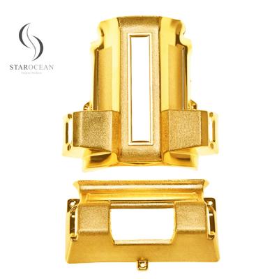 China Gold Plating ABS Custom Coffin Corners Set American Style High Durability 7#G for sale